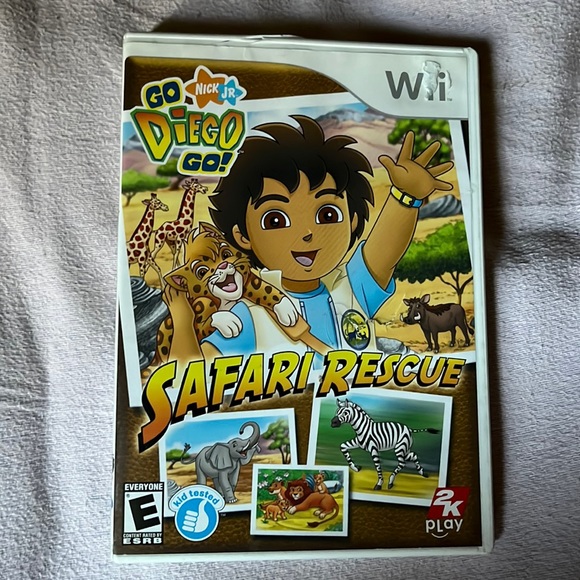 Video Games & Consoles | Go Diego Fo Safari Rescue For Nintendo Wii ...